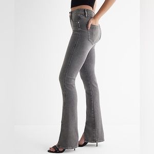 Express | Jeans | Nwt Express Mid Rise Gray Wash Skyscraper Jeans Size ...